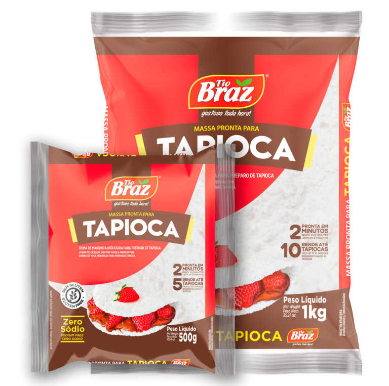 Tapioca massa pronta - Tio Braz
